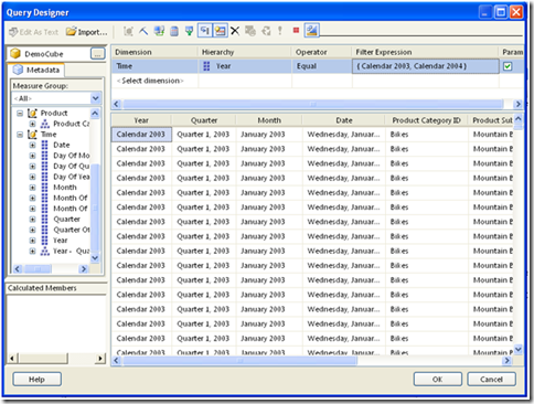 Create a SSRS Report based on a Cube and Deploy it